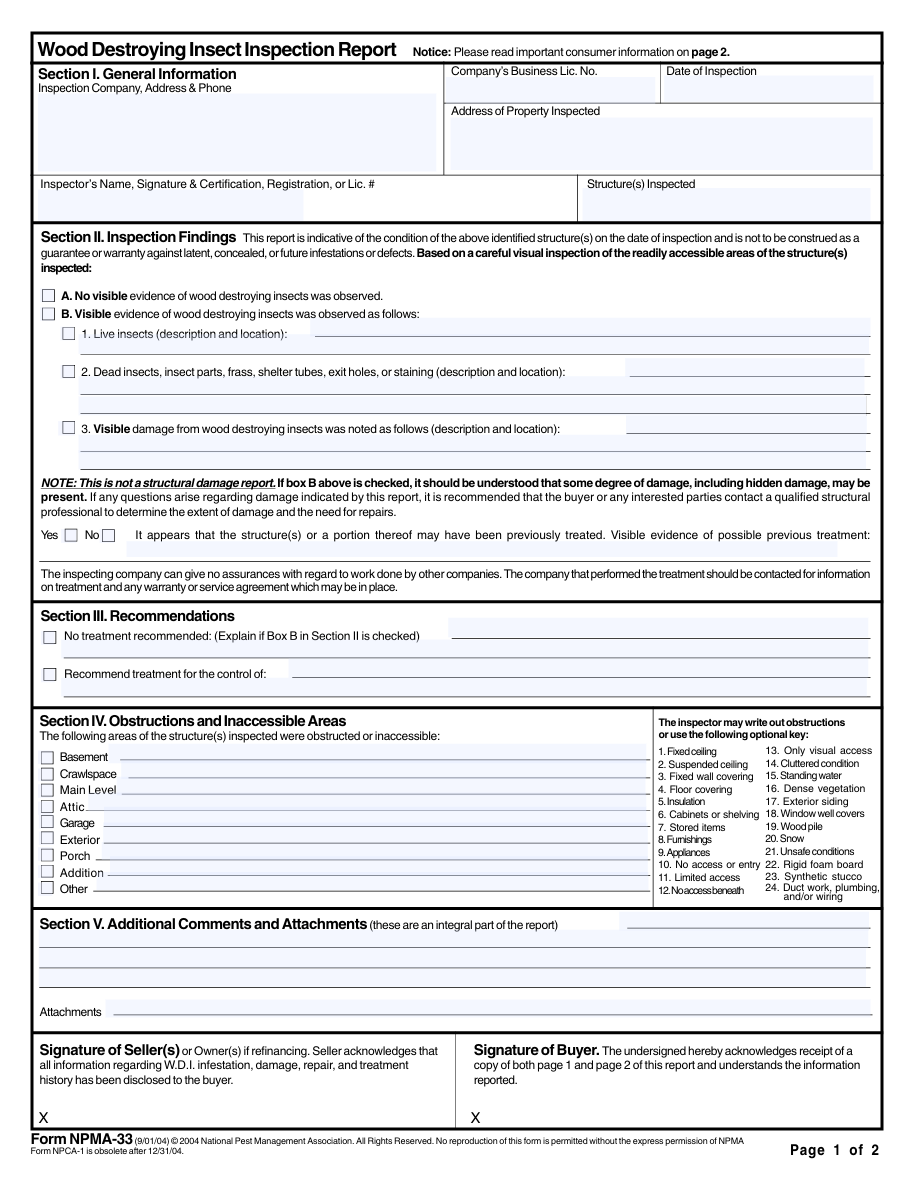 How to Get a WDI Report in Northern Virginia: Complete Guide for ...